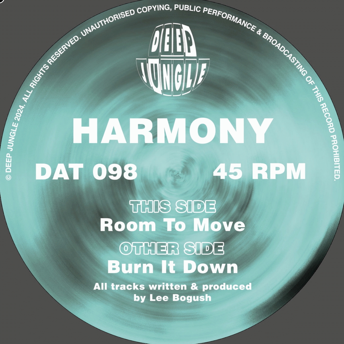 Deep Jungle 98 - Harmony - Deep Jungle - Toolbox records - your vinyl ...