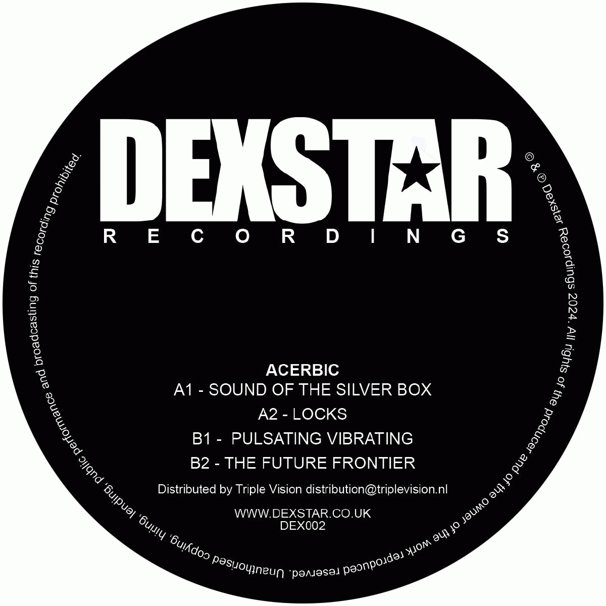 DexStar 02 - Acerbic - DexStar - Toolbox records - your vinyl records store